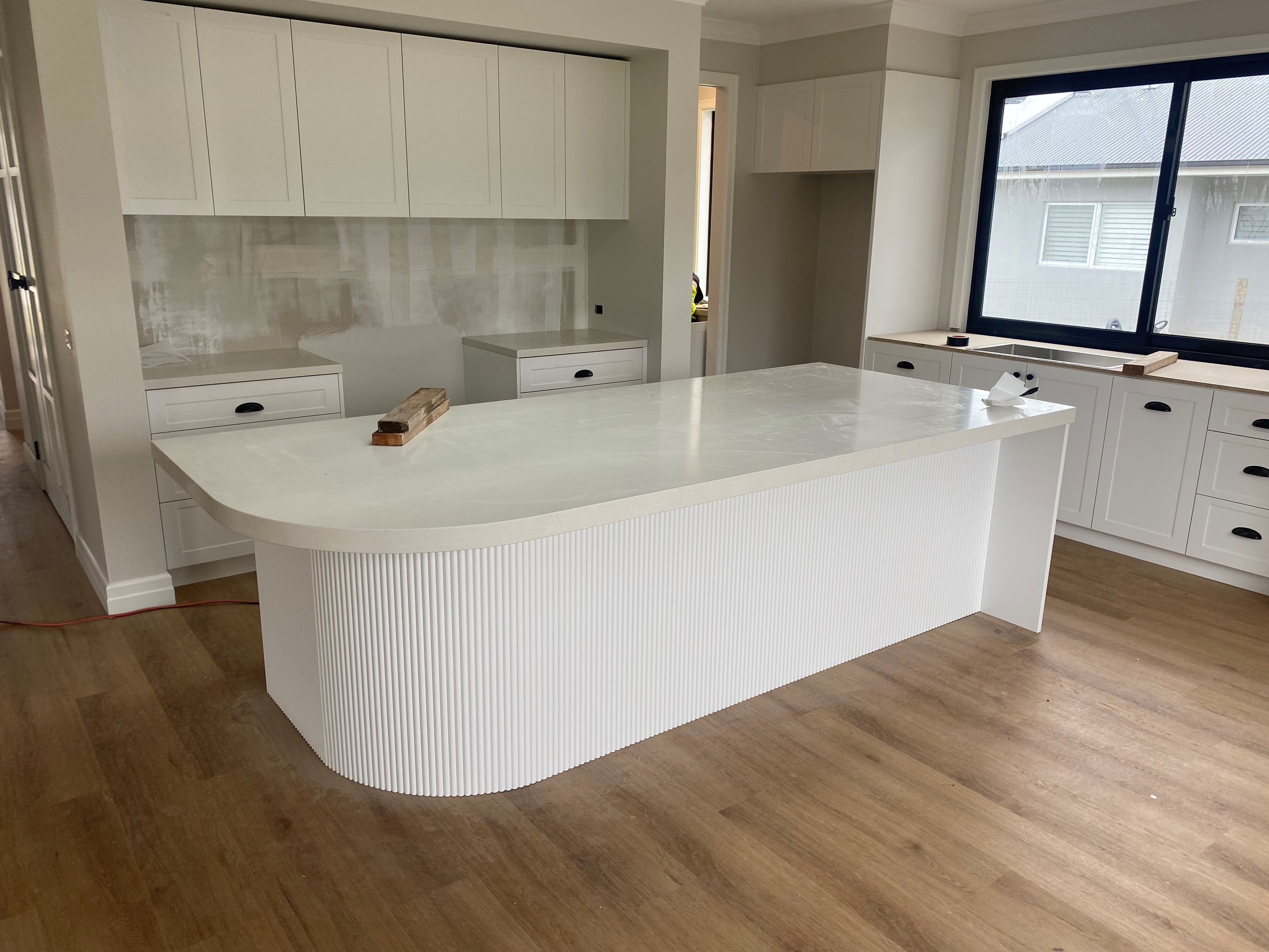 Flexible MDF wall panelling